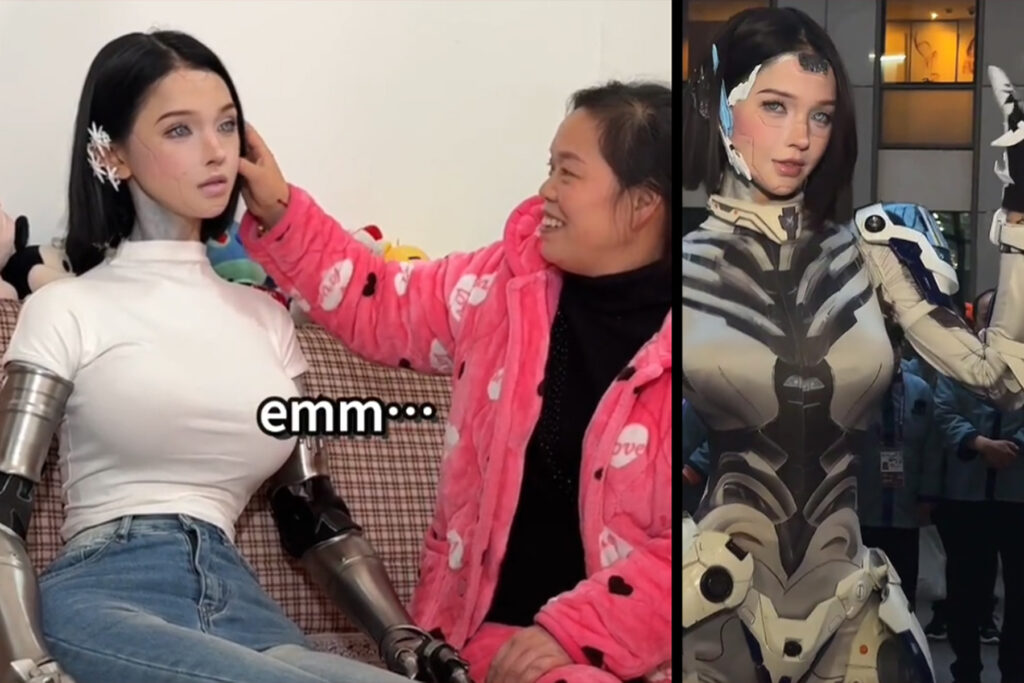 Female influencer spent $140k to look like a robot