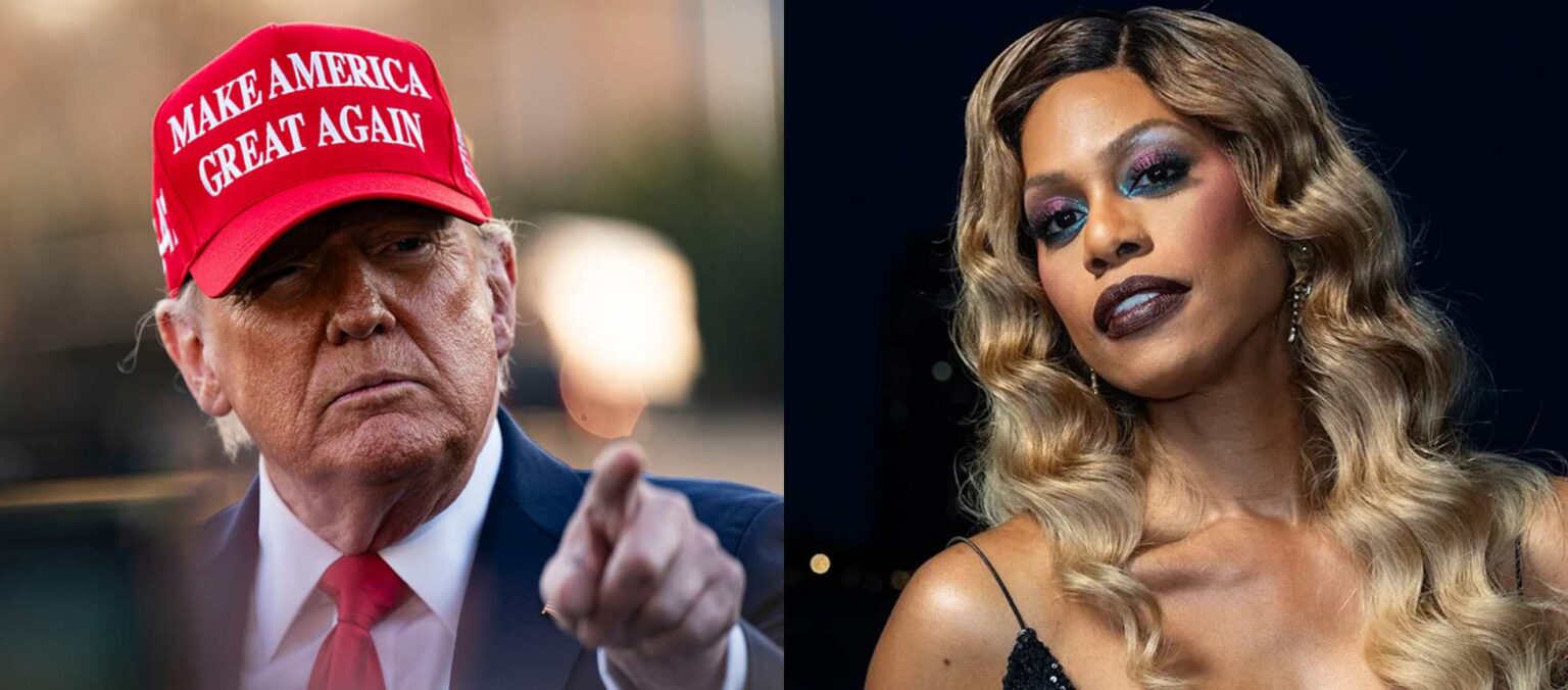 Trans actress under fire after unveiling MAGA cop boyfriend