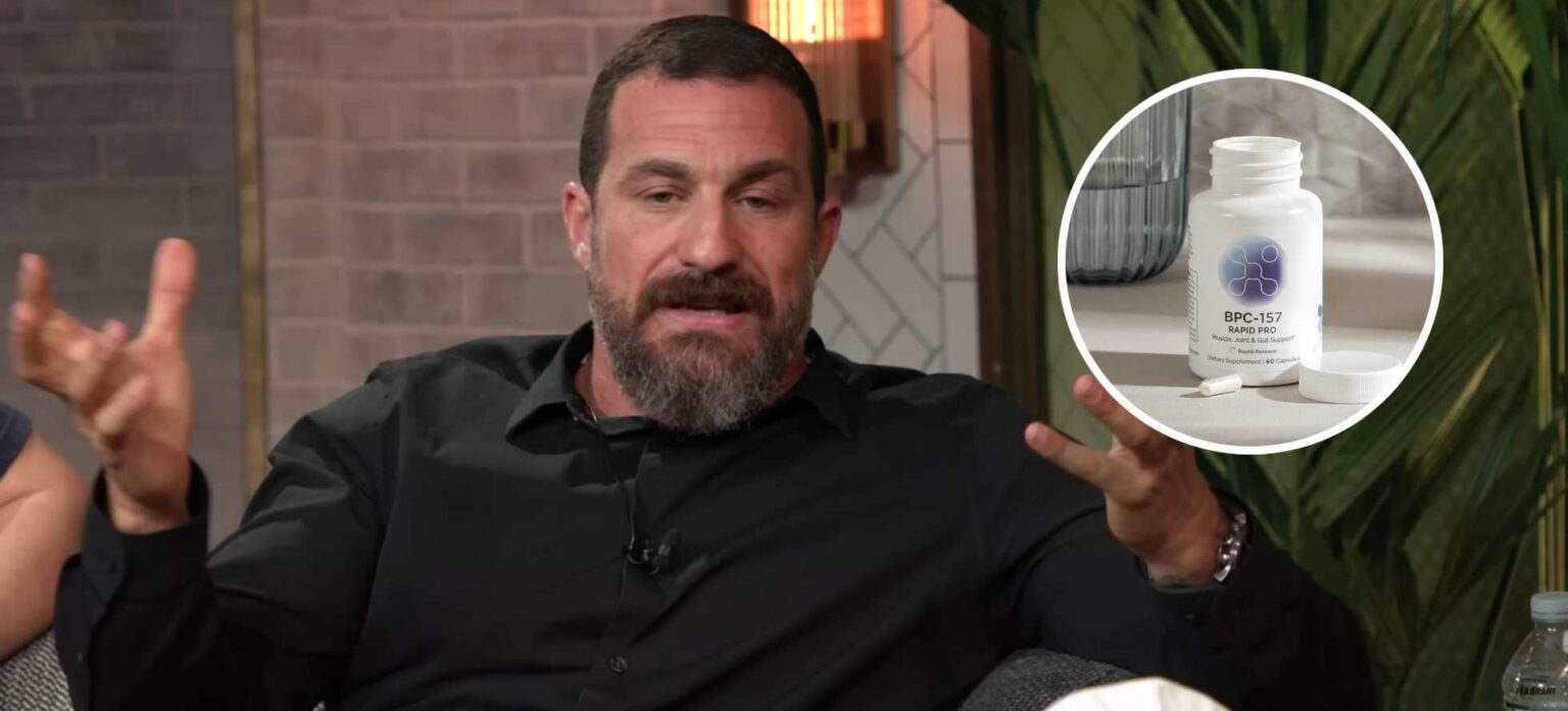 Neuroscientist Andrew Huberman shares how BPC 157 helped cure crippling ...