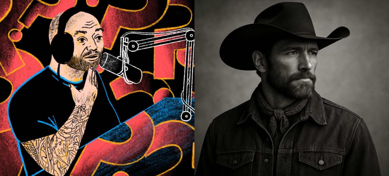 Joe Rogan reacts to AI-generated country band topping Billboard charts ...