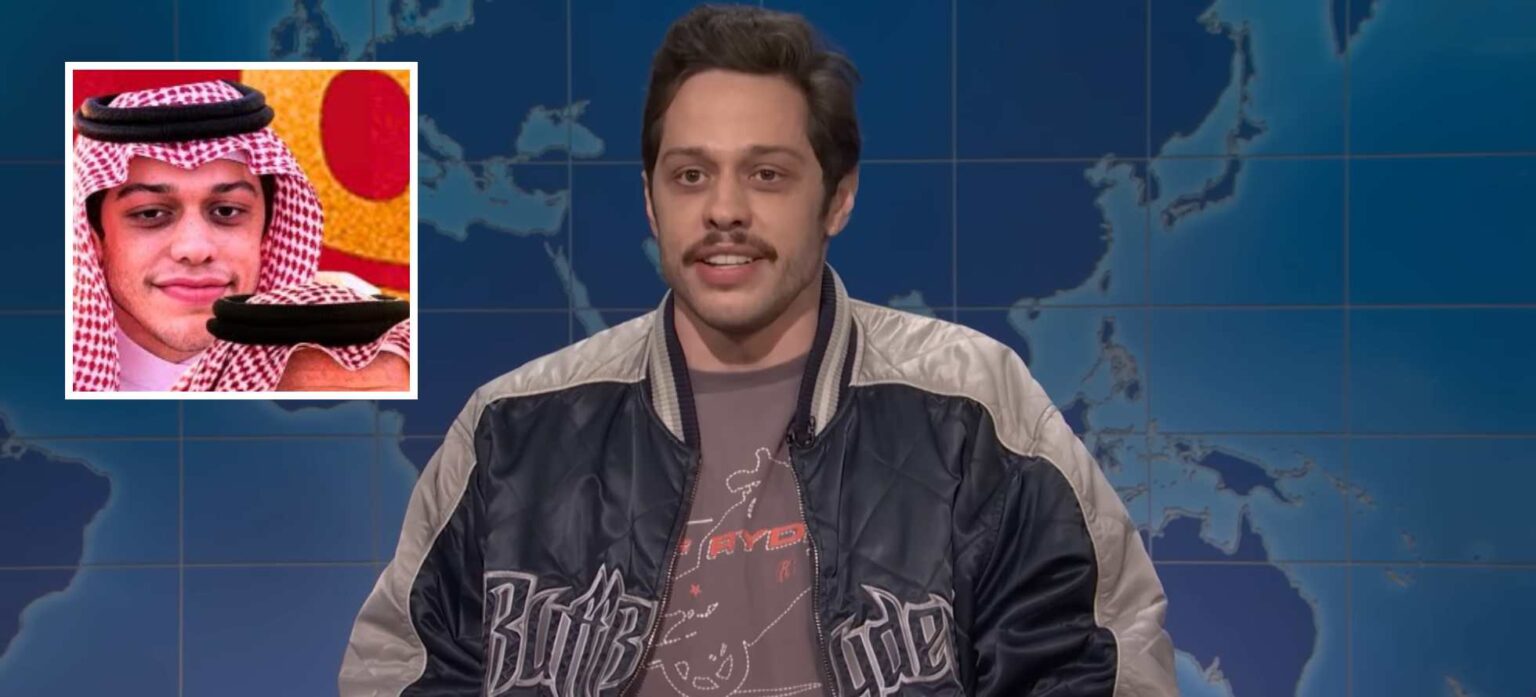 Comedian Pete Davidson tries to spin Riyadh Comedy festival appearance in SNL return
